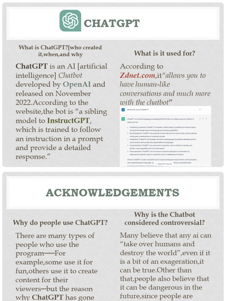 Chat Gpt | PDF | Artificial Intelligence | Intelligence (AI) & Semantics