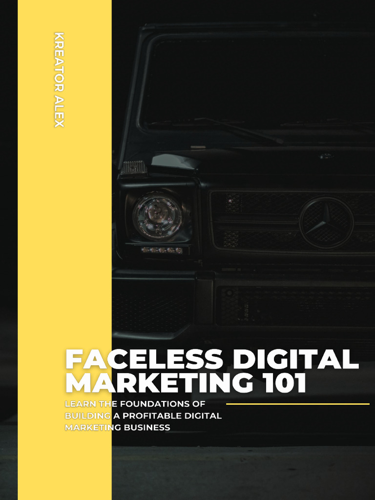 Faceless Digital Marketing 101 Kreator Alex | Download Free PDF ...