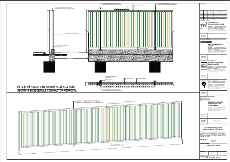 FENCE TYPE B (OPTION 2) (BV hàng rào) | PDF