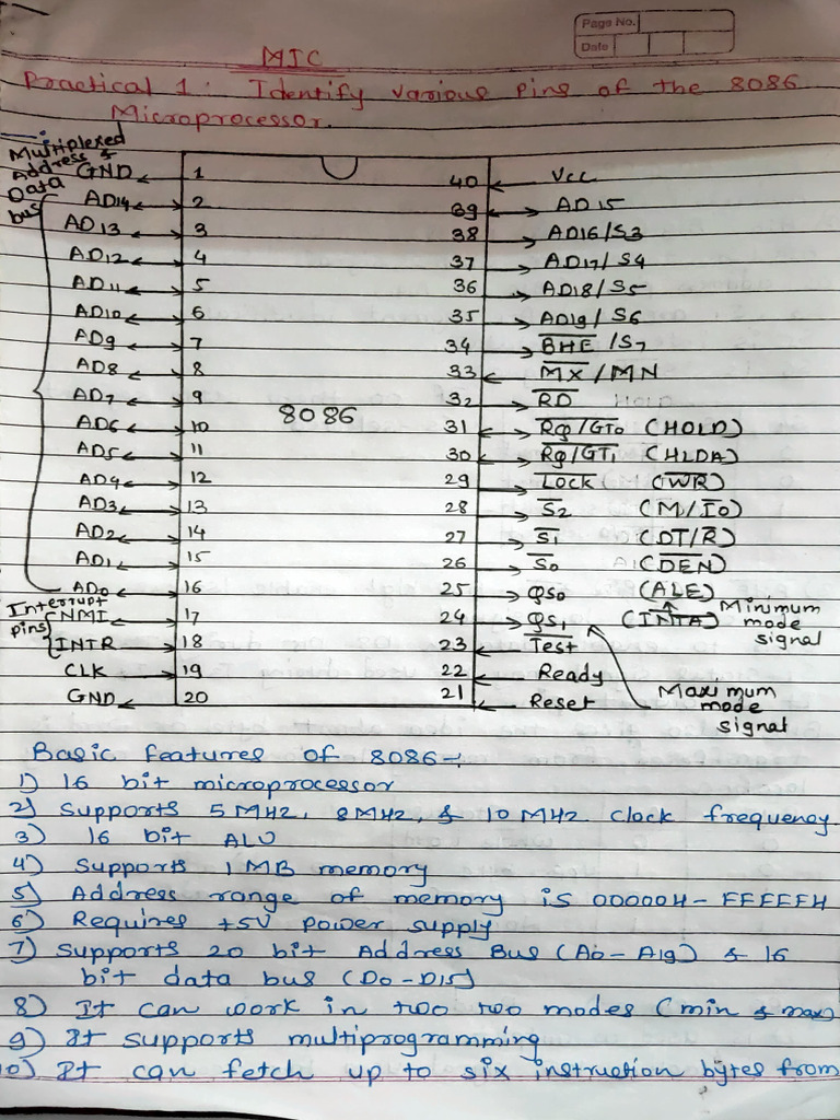 MIC Notes 1.Half | PDF