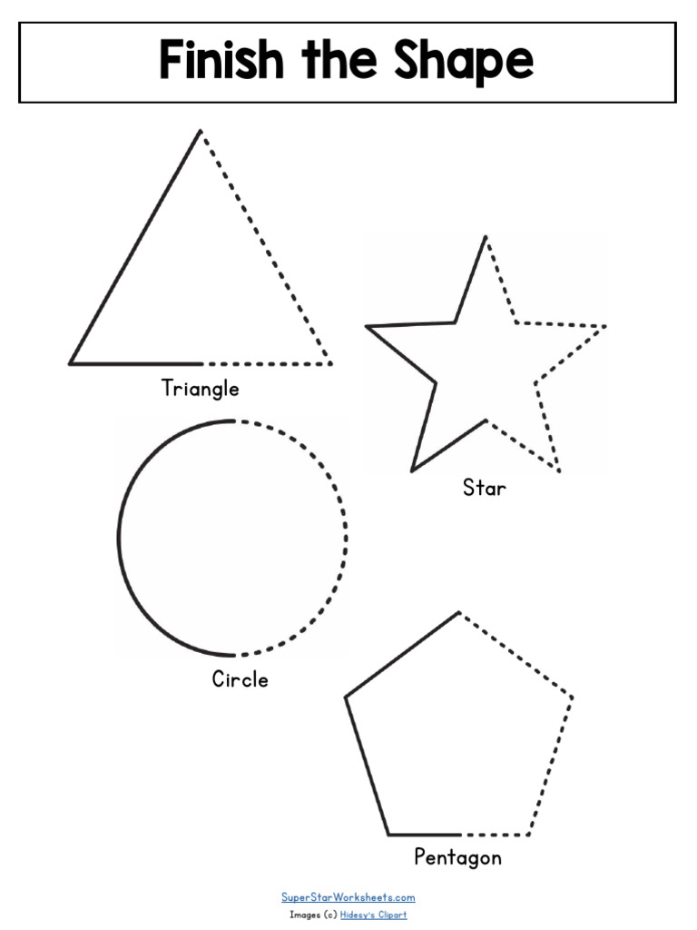 Finish The Shape | PDF