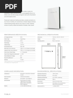 Tesla Gateway 3 Specifications Overview | PDF | Electrical Grid ...