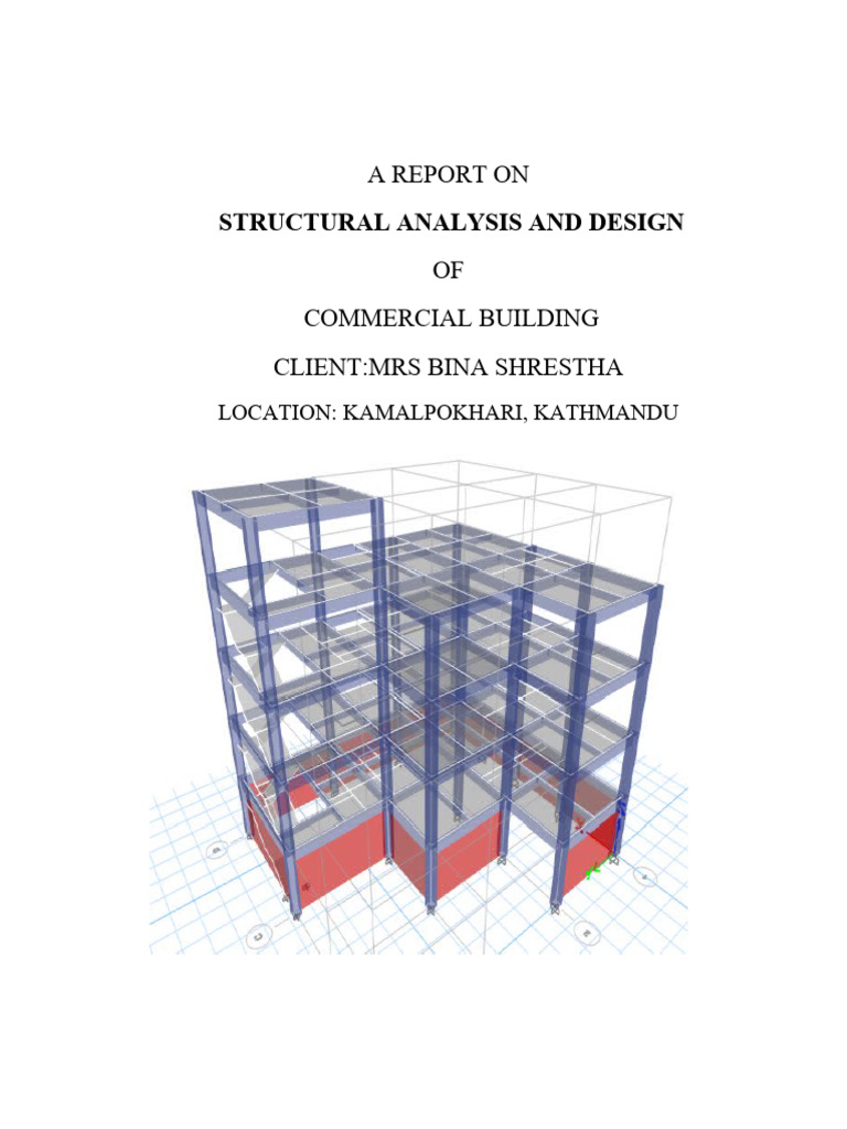 Old Structural Report | PDF | Beam (Structure) | Structural Load