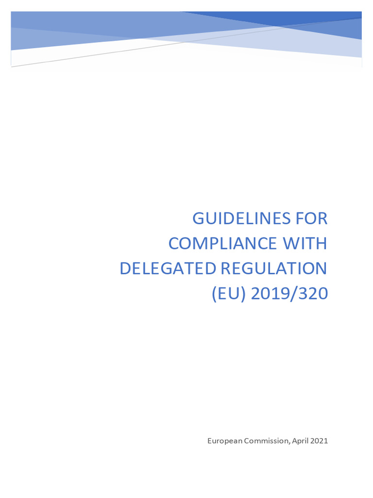 Compliance Guidelines for EU 2019/320 | PDF | Wireless Lan | European Union