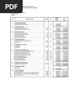 Contoh BOQ Proyek | PDF | Griya & Taman