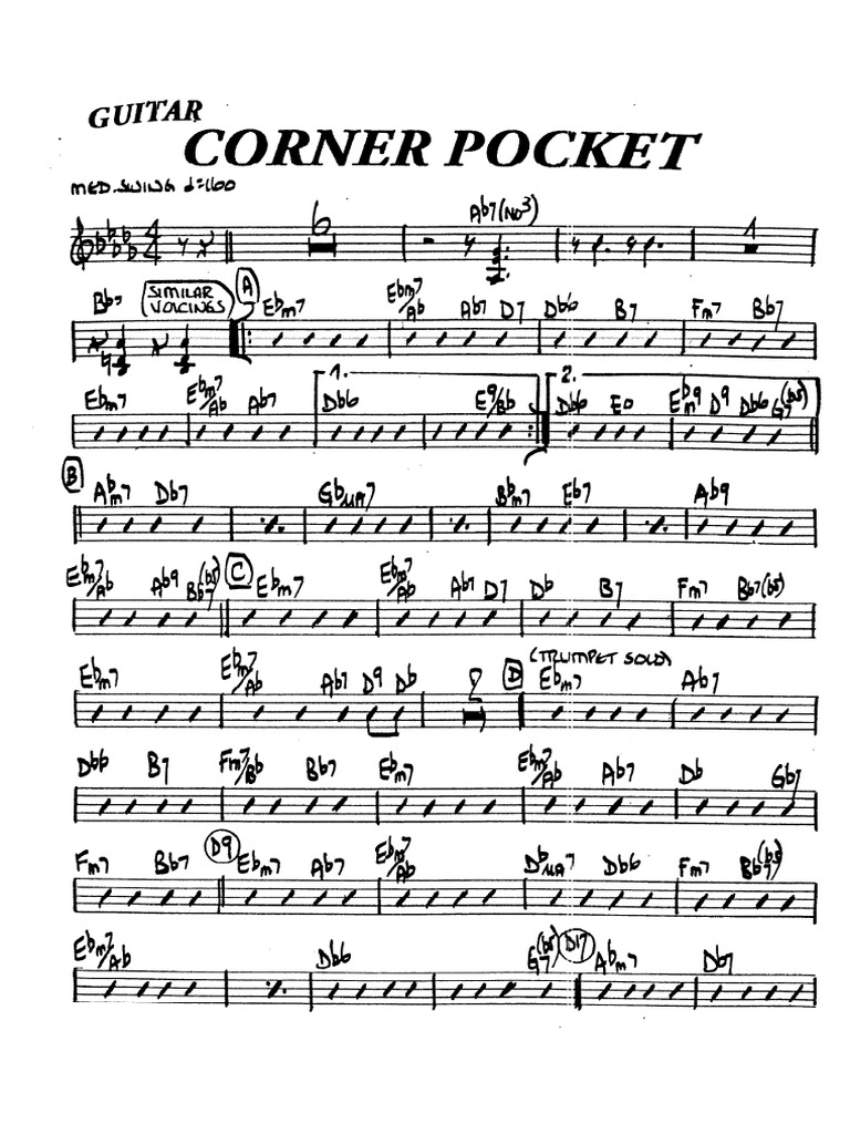 #Guitar Corner Pocket - Basie | PDF