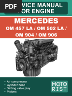 Mercedes OM 401/402 Engine Manual | PDF | Throttle | Vehicle Technology