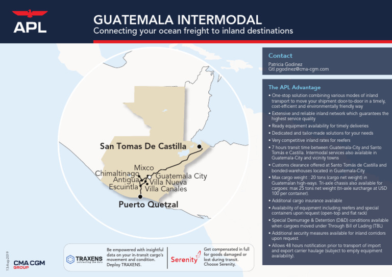 APL Intermodal Services Guatemala | PDF | Cargo | Intermodal Freight ...