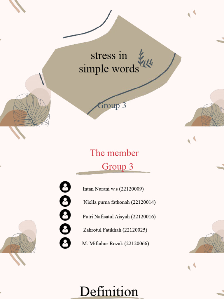 Contoh | PDF | Stress (Linguistics) | Languages