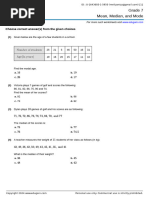 Grade 6 Maths Fractions Multiple Choice Questions | PDF