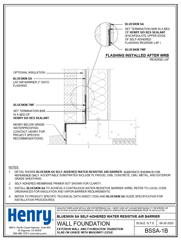 Henry Below Grade Waterproofing Guide | PDF | Materials | Building