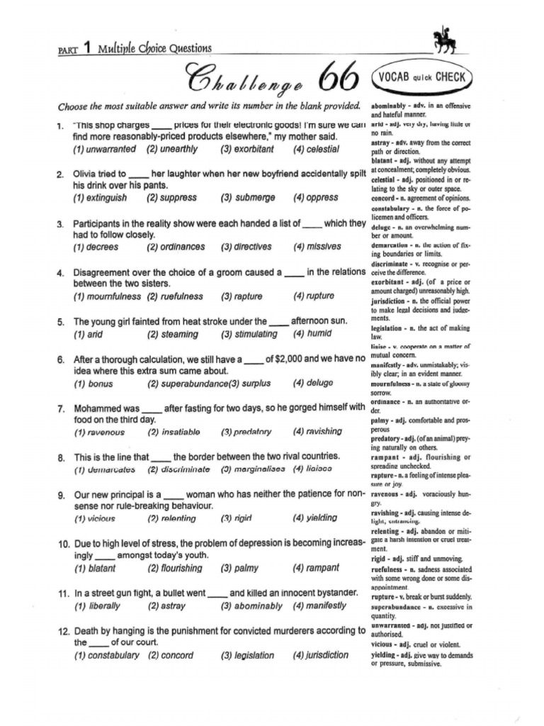 Part 1 - Multiple Choice Questions (Test 41-80) - Part26 | PDF