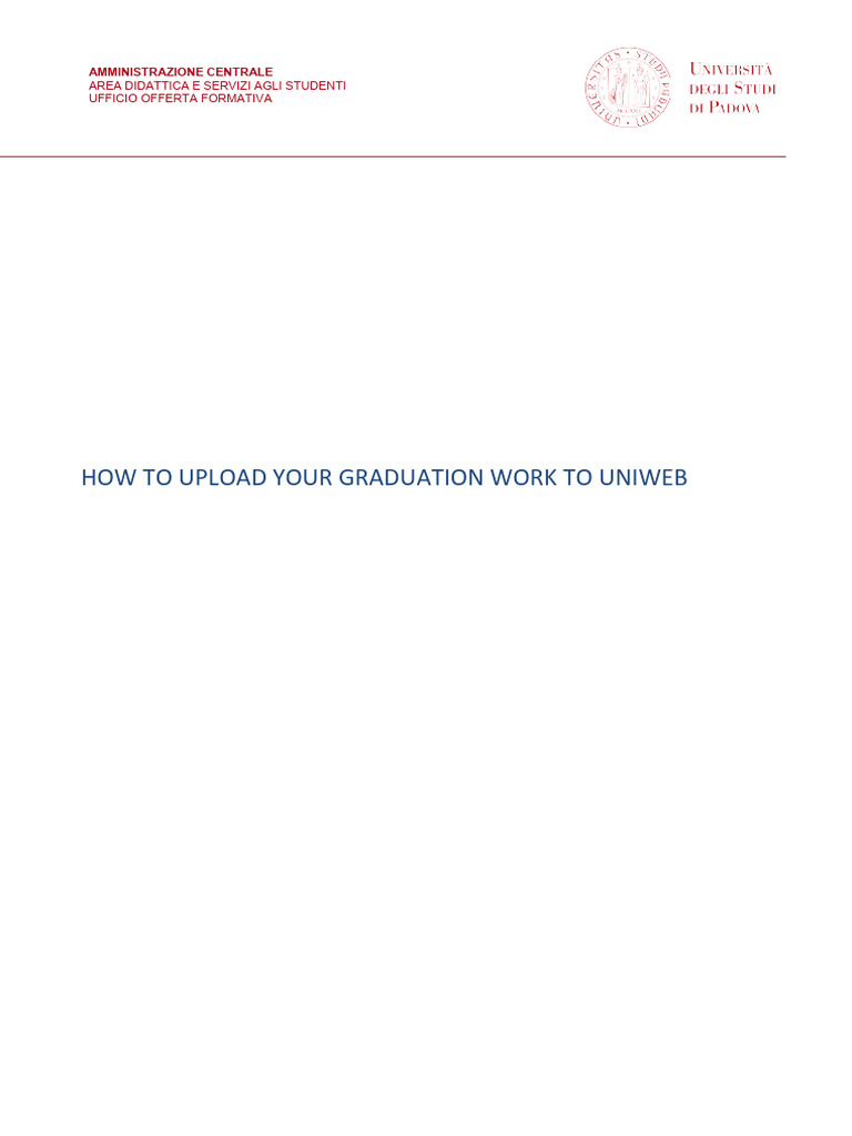 Upload Thesis to Uniweb Guide | PDF | Thesis | Software