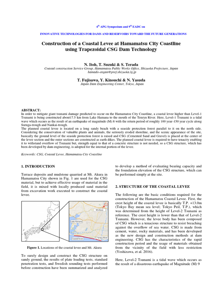 20160429 - Hamamatsu【Mod, Ver.2】 | PDF | Levee | Coast