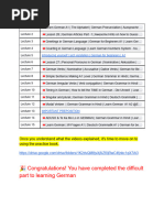 100 Basic German Words | PDF