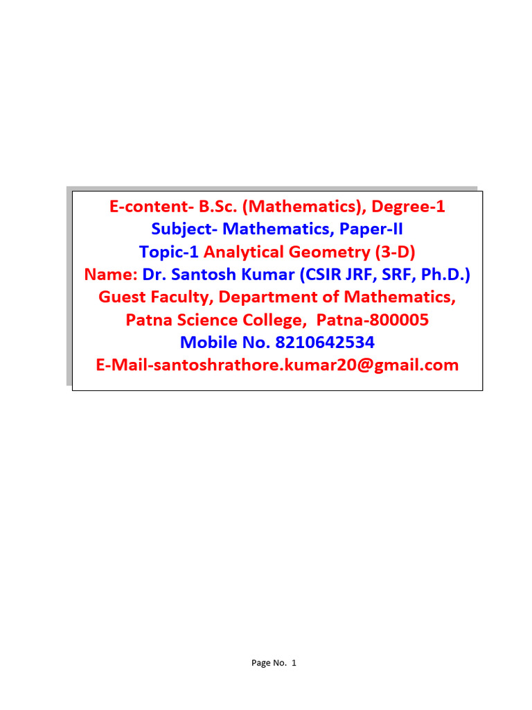 Sphere_Equations | PDF | Sphere | Circle
