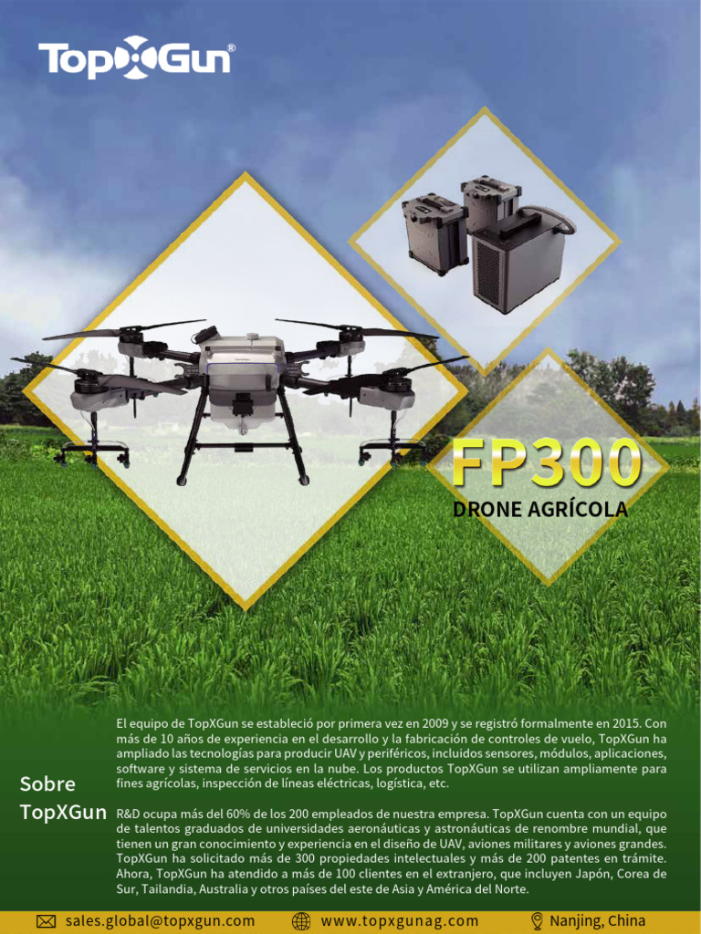 Catalogo FP300 | Descargar gratis PDF | Vehículo aéreo no tripulado