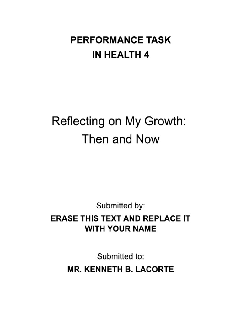 Mapeh Performance Task Page 3 | PDF