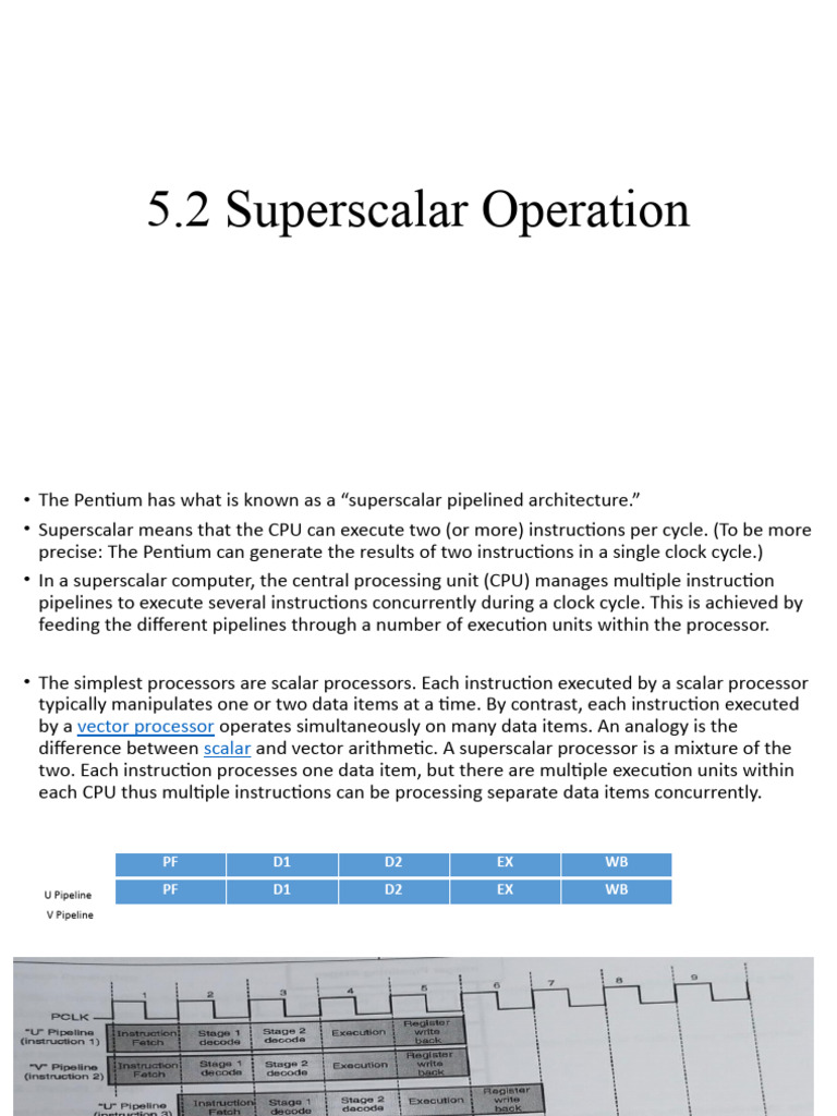 5.2 Superscalar Operation | PDF