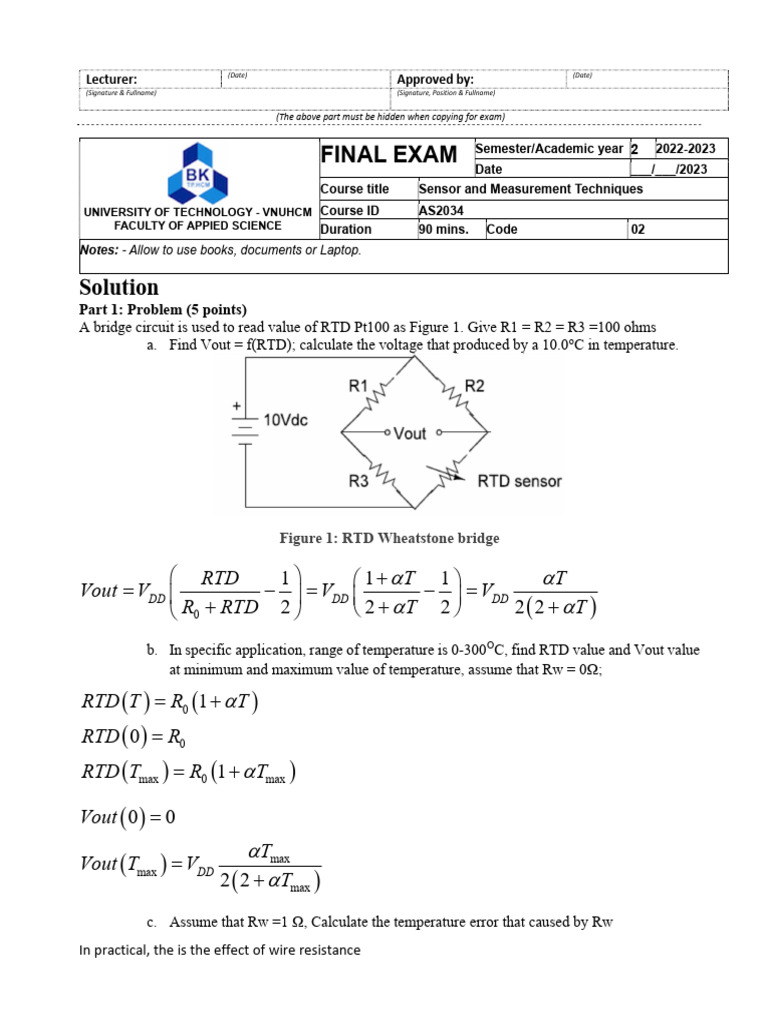 2223_2_Sensor_MeasurementTechniques_Sollution | PDF | Thermocouple ... 2223_2_Sensor_MeasurementTechniques_Sollution | PDF | Thermocouple ...