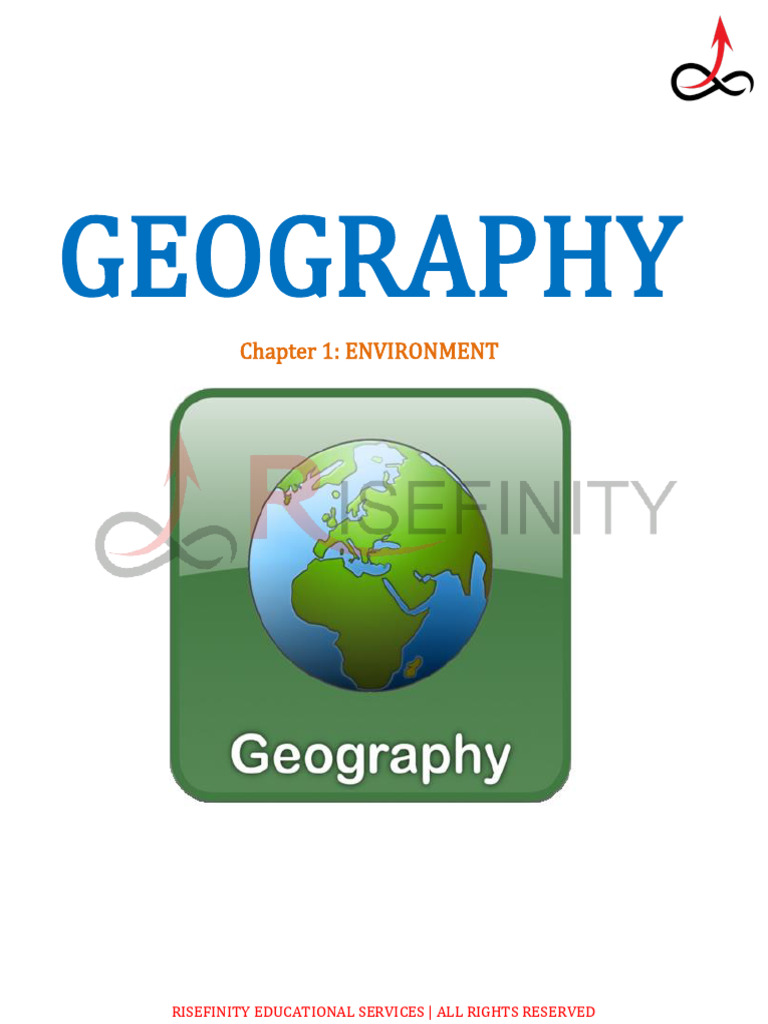 Chapter 1 Environment Watermark | PDF | Natural Environment | Earth