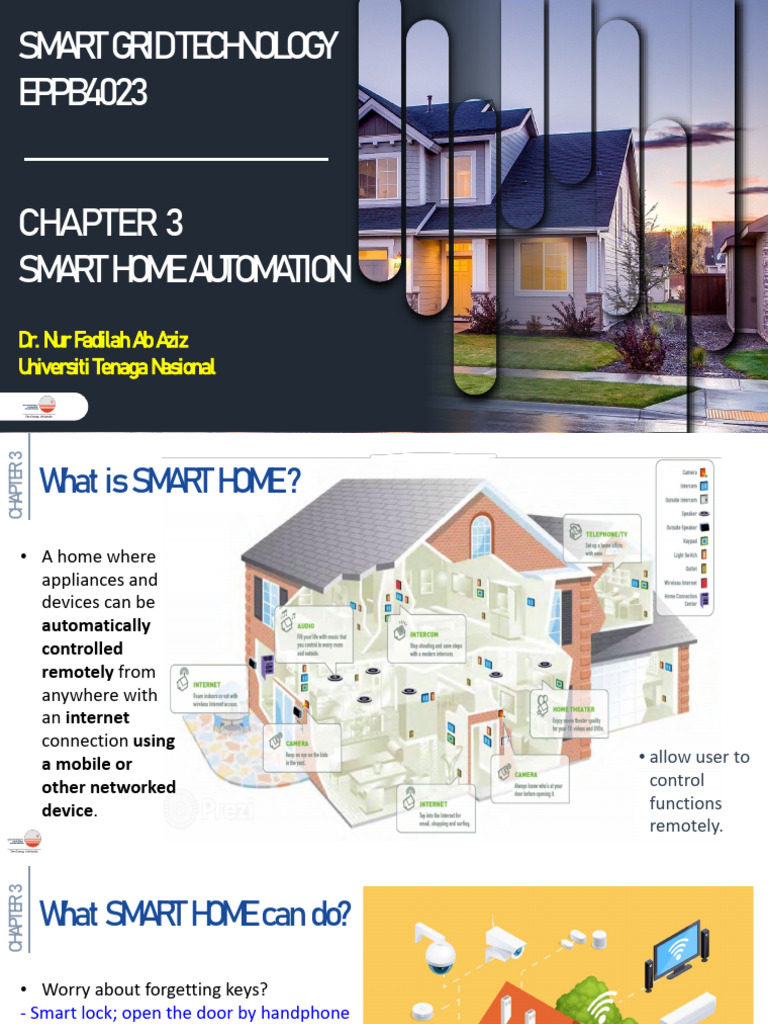 Chapter 3 - Smart Home Automation | PDF | Home Automation | Photovoltaics