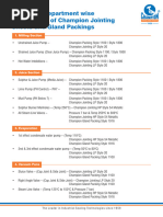 Champion Gland Packing Catalogue PDF | PDF | Graphite | Carbon
