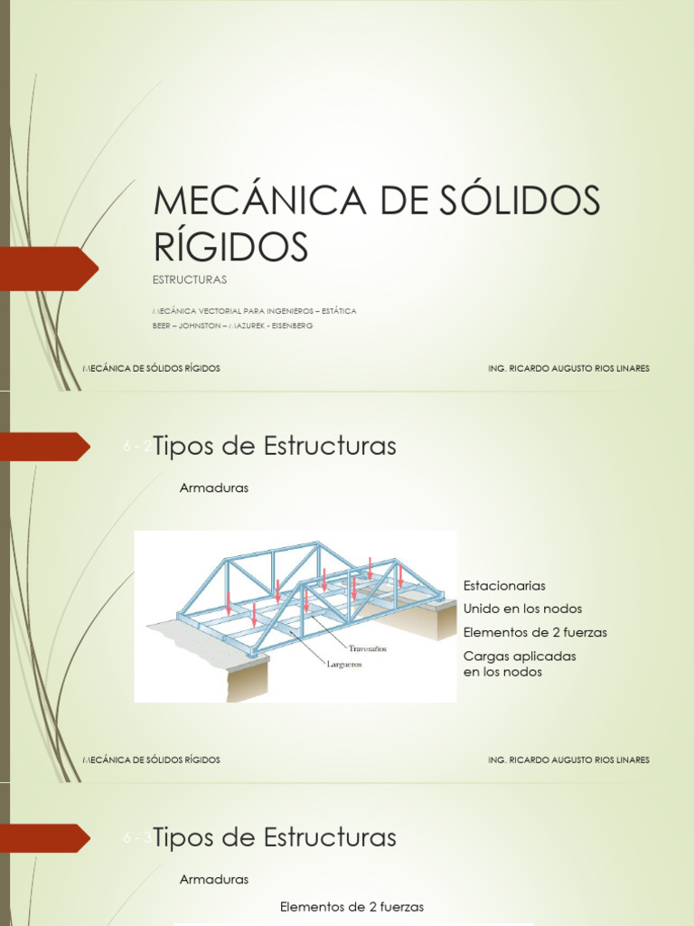 8 Estructuras | PDF | Braguero | Ingeniería mecánica