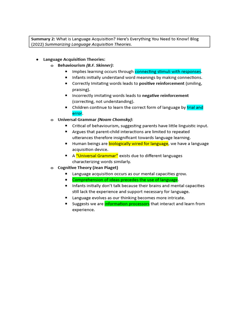 EDU1001 Assessment Task 1 NOTE TAKING 2 | PDF | Science & Mathematics