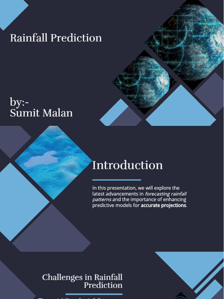 Advanced Rainfall Prediction Models | PDF