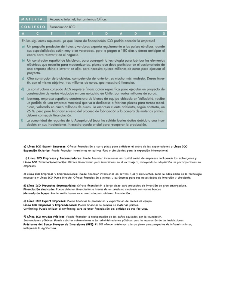 Actividades | Descargar gratis PDF | Business | Bancos