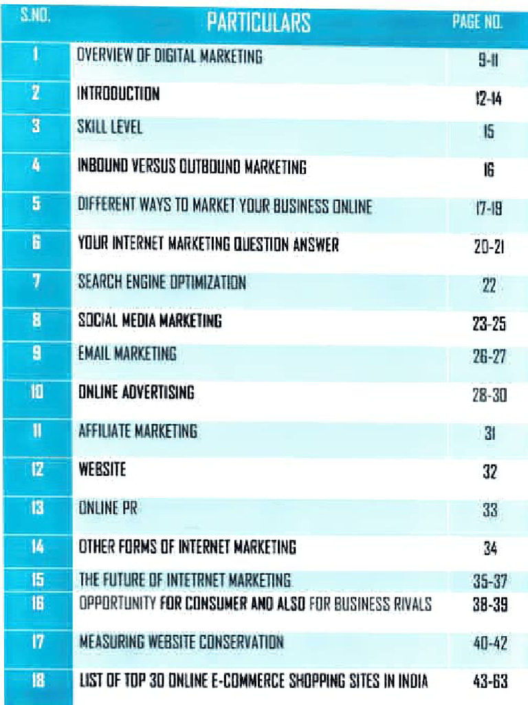 Satyam Kushwah Digital Marketing Projectmcom | PDF