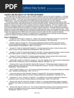 Functional Independence Measure (FIM ) Instrument | PDF