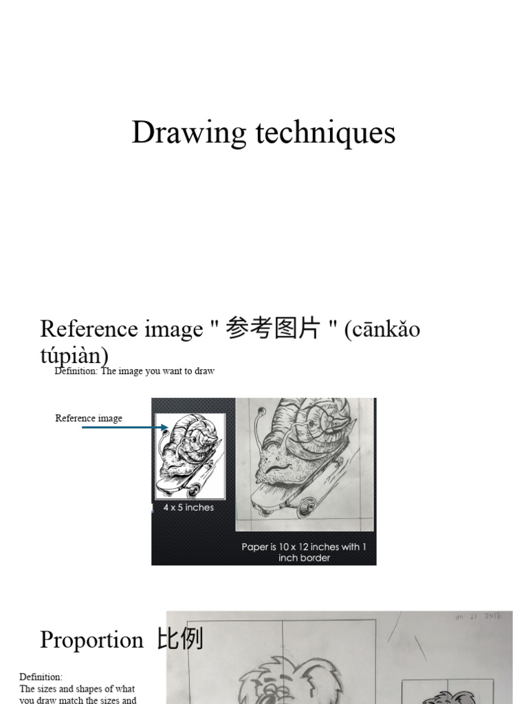 Essential Drawing Techniques Explained | PDF | Drawing