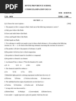 10th Science Model Question Paper PDF | PDF | Carbon | Chemical Elements