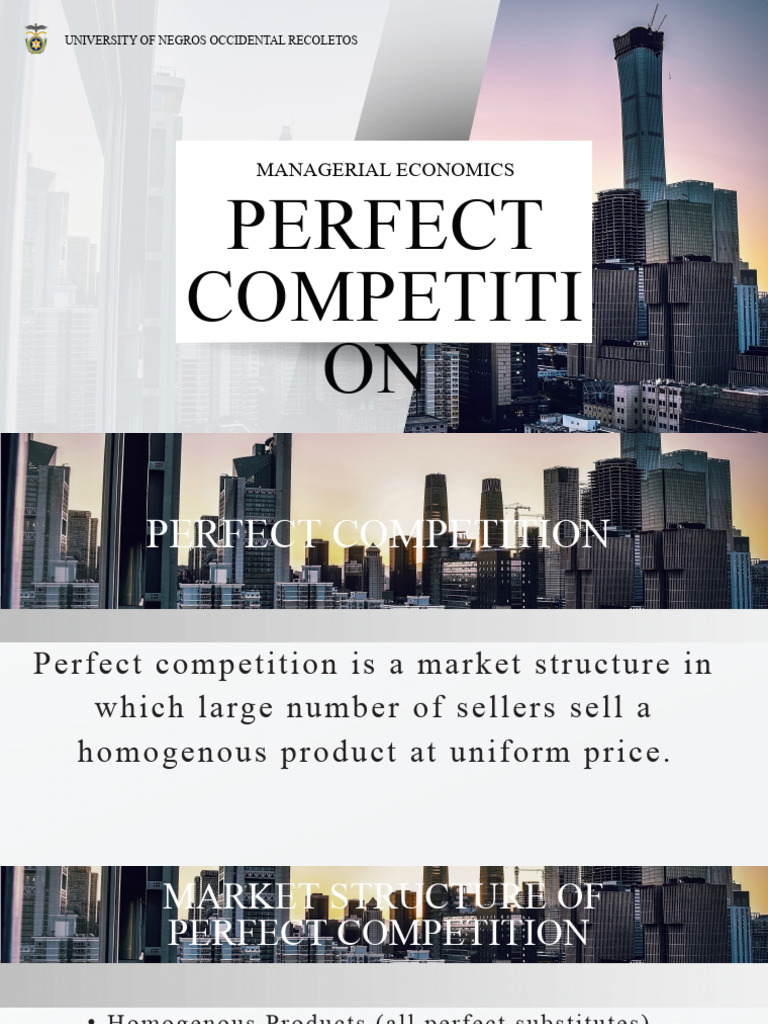 Perfect Competition | Download Free PDF | Perfect Competition | Market ...