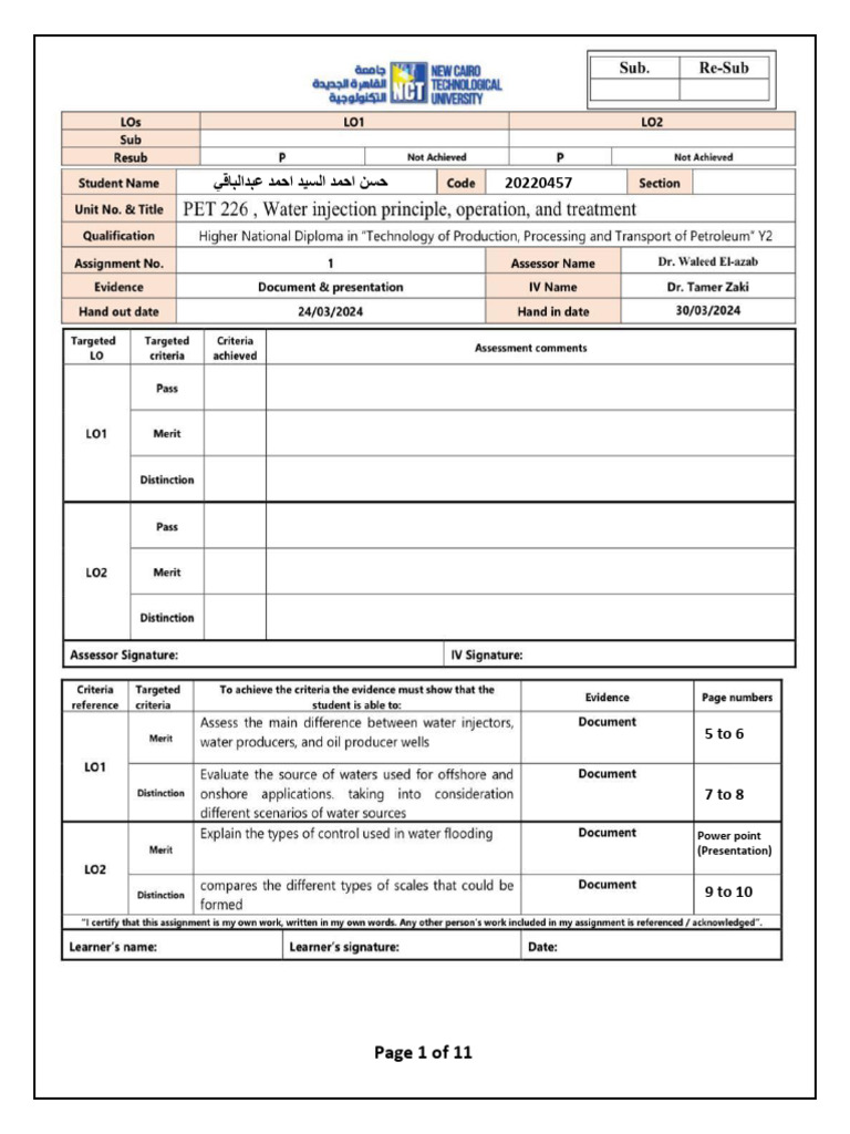 Water Injection | PDF | Water | Petroleum Reservoir