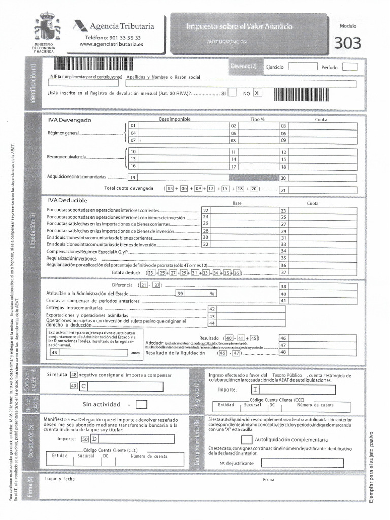 Modelo 303 IVA.pdf | PDF