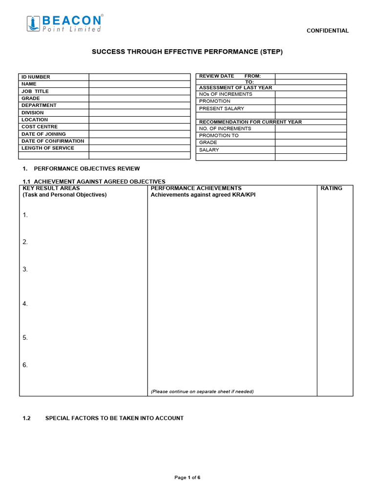 Step Form-Bp | PDF | Business
