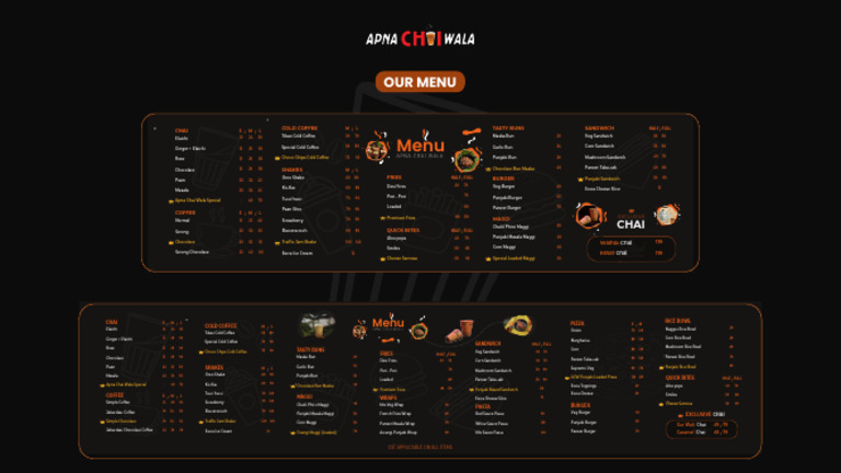 Our Menu | PDF | Hamburgers | Food And Drink