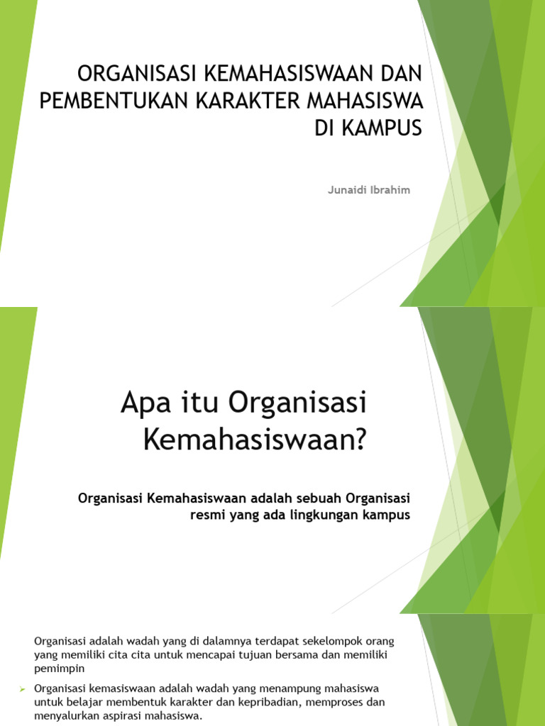 BEM ORGANISASI KEMAHASISWAAN DAN PEMBENTUKAN KARAKTER MAHASISWA DI ...