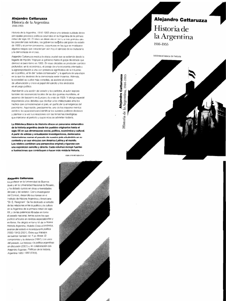 Cattaruzza U1 Cap 1 y 3 | PDF