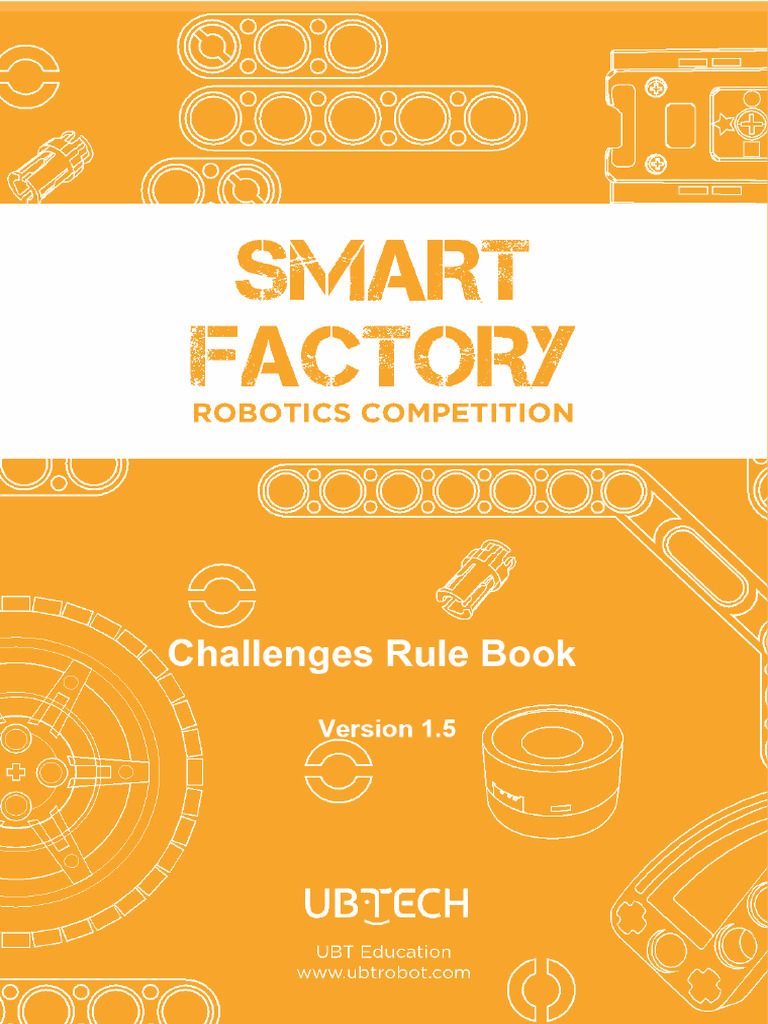 Rule Book - Task Competition - V1.5 | PDF | Machines | Robot