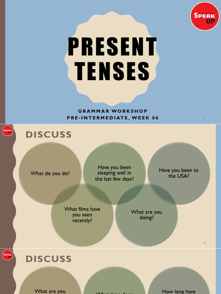 Pre-Intermediate Grammar Guide | PDF | English Language