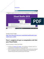 Anexo 2 - Instalación de Visual Studio 2022 | PDF | Microsoft Visual ...