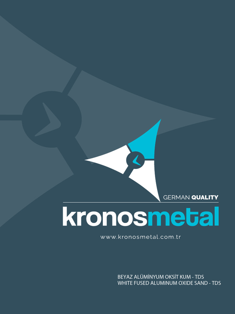 Kronos Metal A.Ş. Beyaz Alüminyum Oksit TDS | PDF | Aluminium Oxide ...