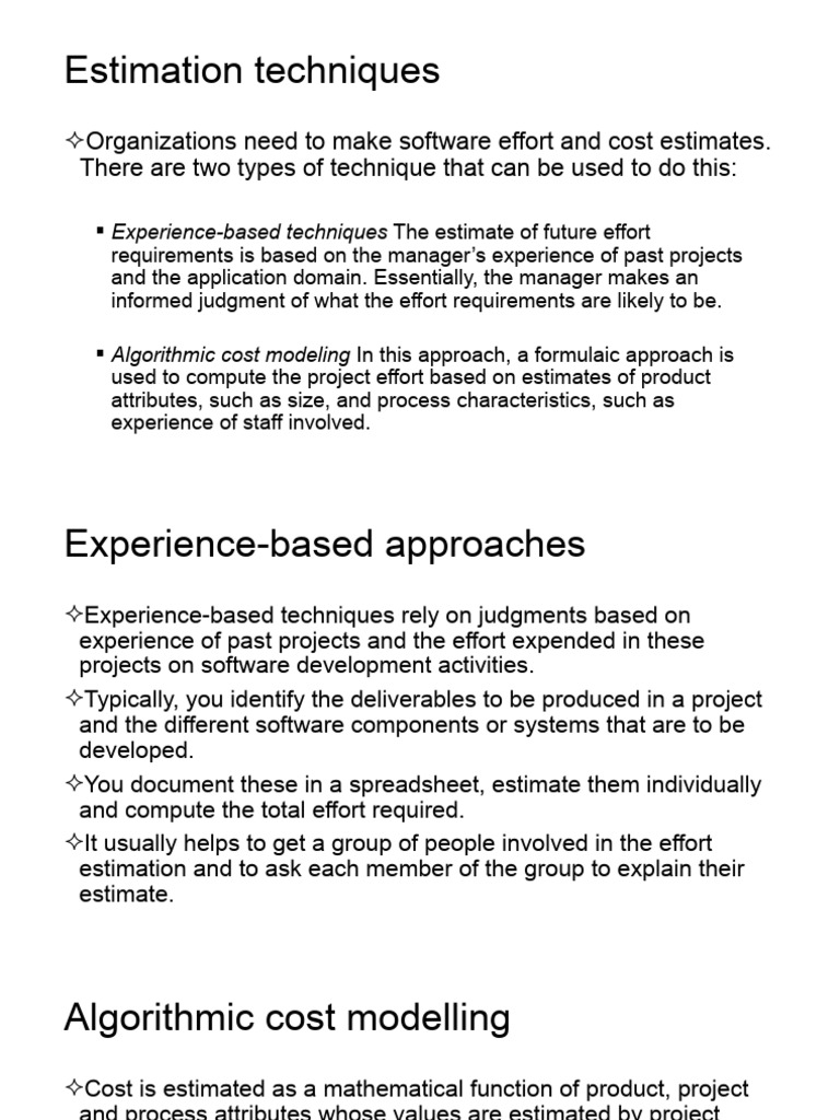 Cocomo Model | Download Free PDF | Software Engineering | Computing