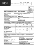 MSDS Exide | PDF | Workplace | Occupational Safety And Health