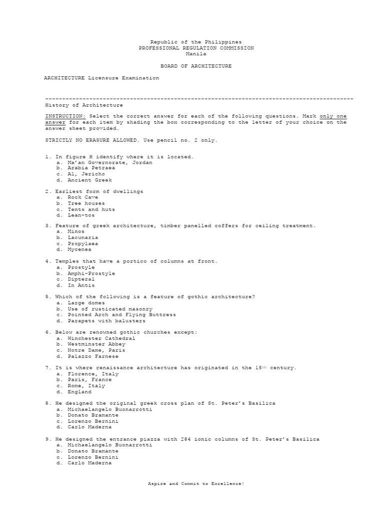 Hoa Questionnaire 1 | PDF | Gothic Architecture | Architectural Design