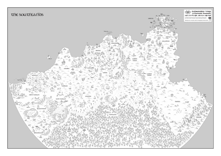 The Southlands Astrolabic Map | PDF